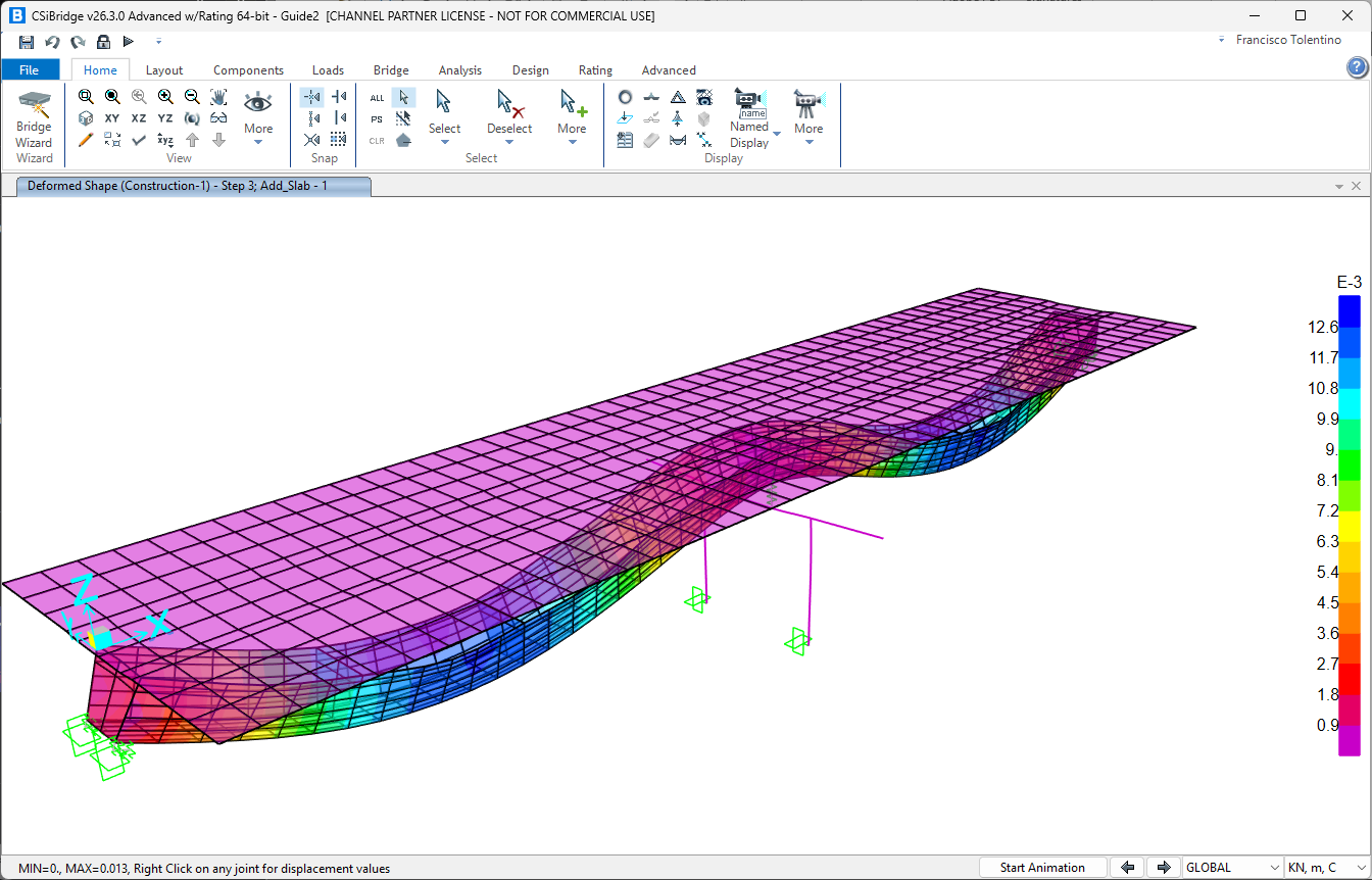 Staged Construction – Using “Add Guide Structure” Operation | Structural Academy